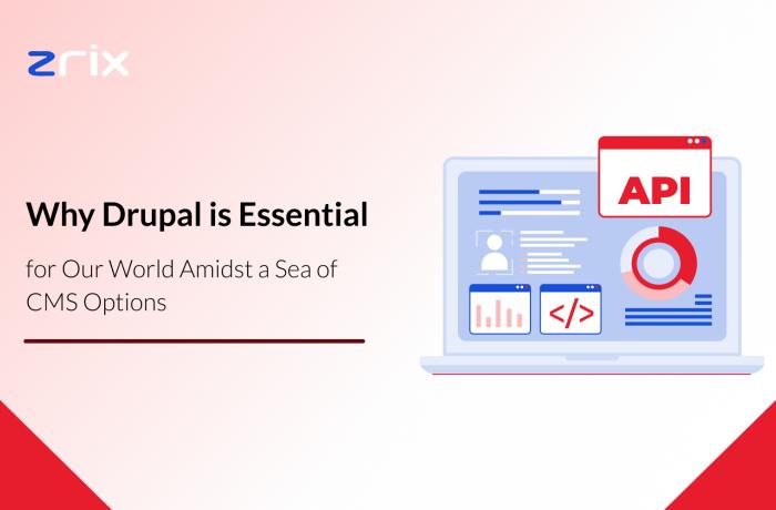 Why Drupal is Essential for Our World Amidst a Sea of CMS Options at ZRIX
